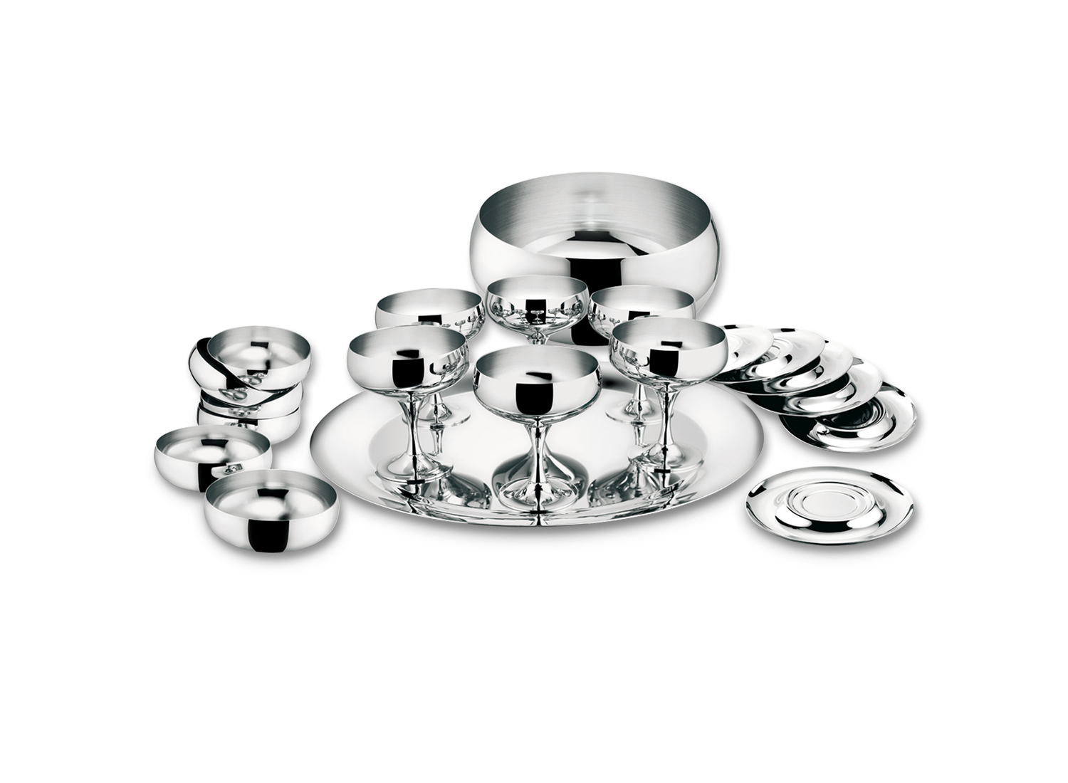 Baron Dessert Set 6 Persons, 20 Pieces - Zepter Tableware Shop - Zepter ...